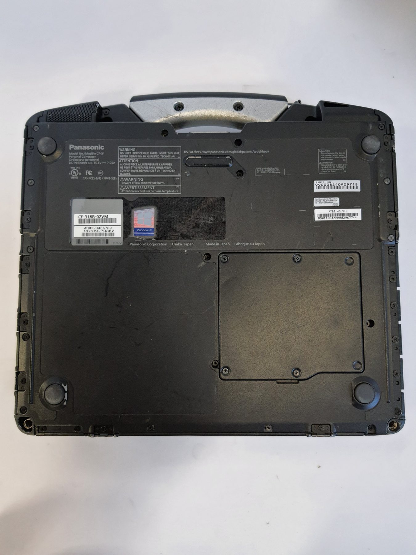 Panasonic Toughbook CF-31 MK6 i5 2.6Ghz Refurbished - 7th Generation