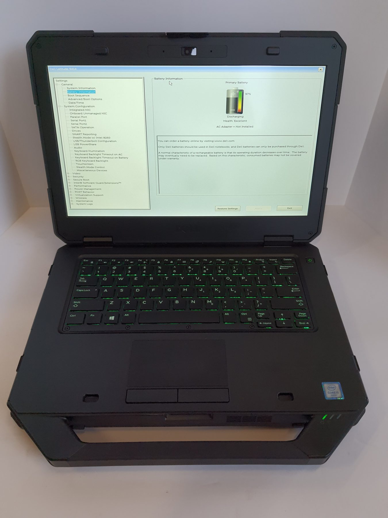 Dell 5414 Rugged Latitude 14in i5 2.40GHz Windows 10
